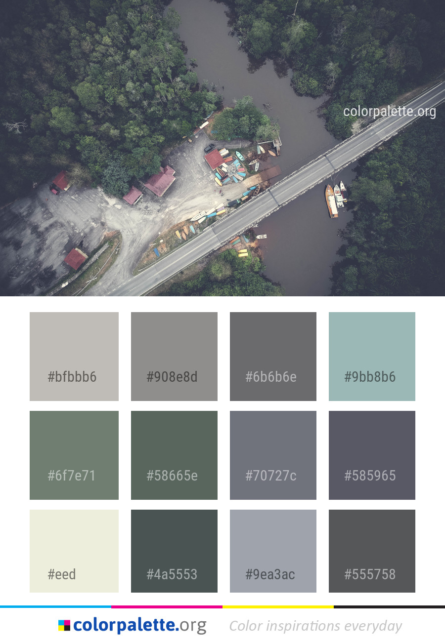 Ecosystem Mist Tree Color Palette | colorpalette.org
