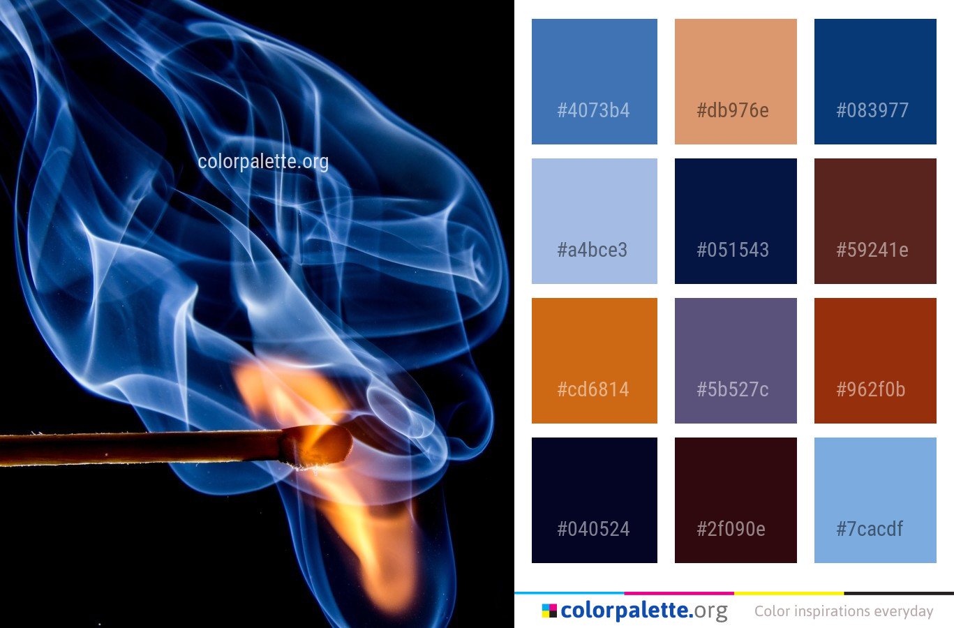 Blue color scheme store