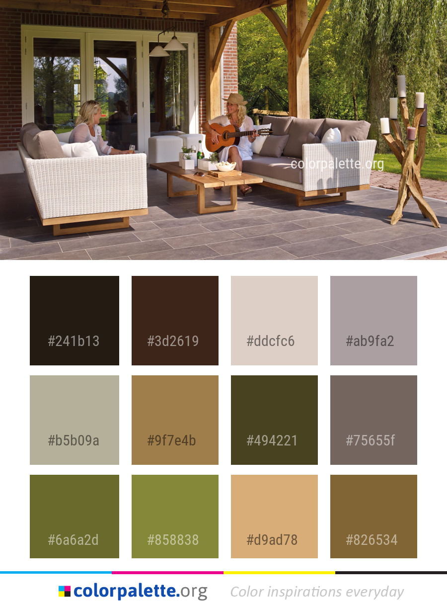 Field Yellow Grassland Color Palette | colorpalette.org