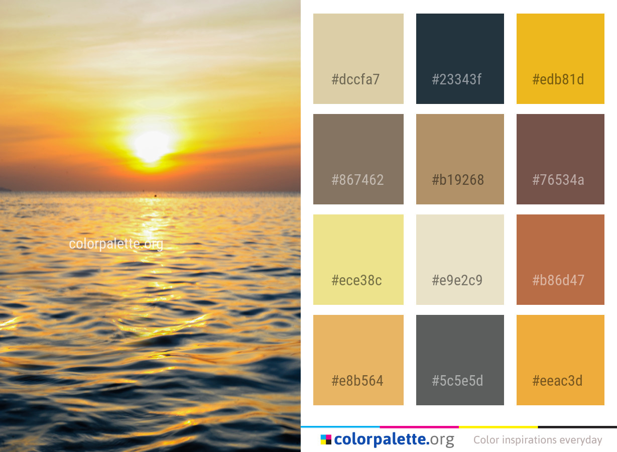 Sea Sky Horizon Color Palette | colorpalette.org