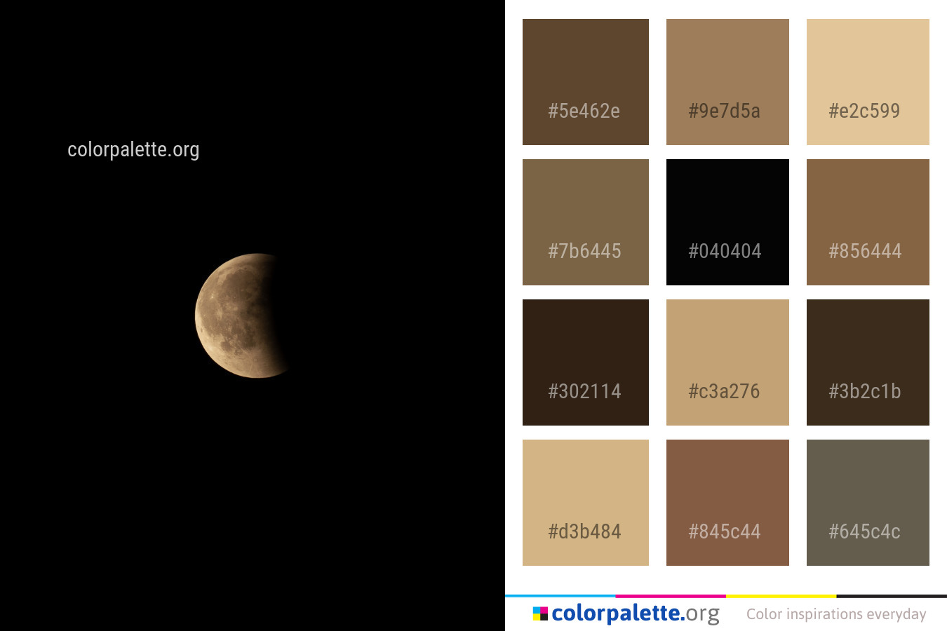 Lunar Eclipse Color Palette ideas | colorpalette.org Lunar Eclipse Color Palette ideas | colorpalette.org