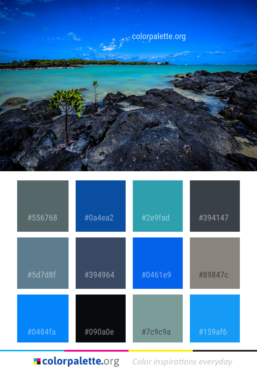 Sea Sky Shore Color Palette | colorpalette.org