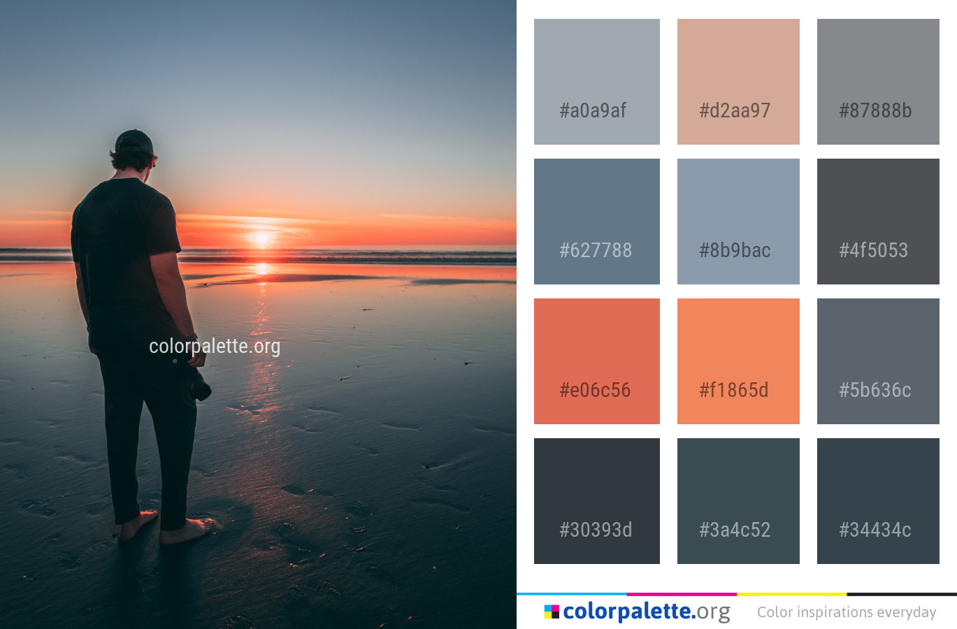 Reflection Loch Nature Color Palette | colorpalette.org