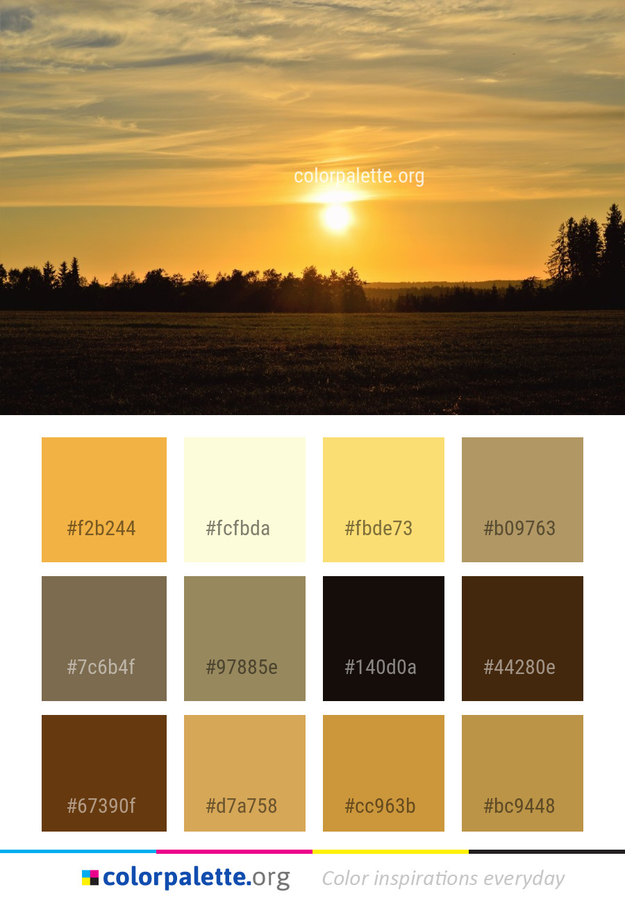 Sky Nature Loch Color Palette | colorpalette.org