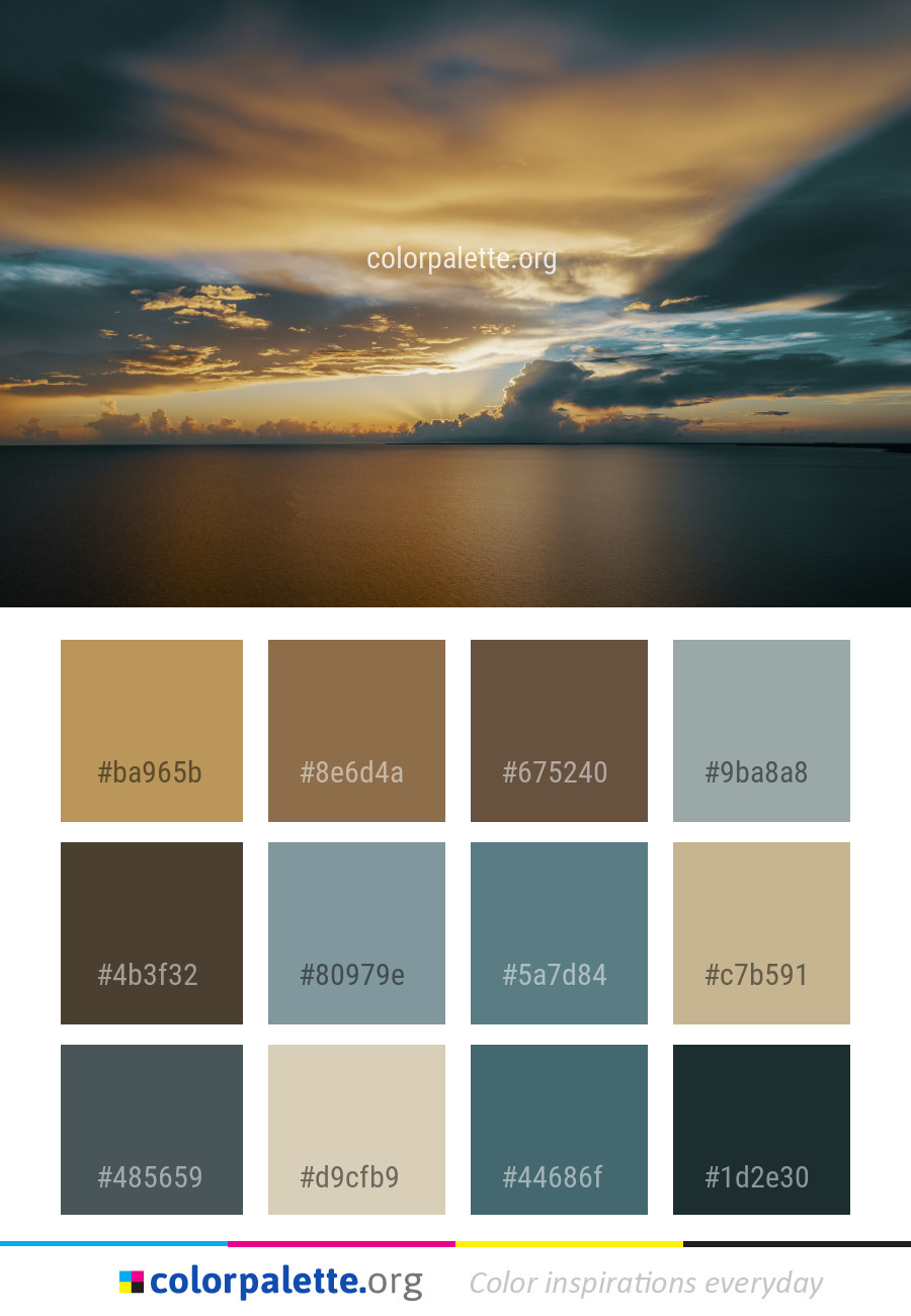 Sky Horizon Atmosphere Color Palette | colorpalette.org