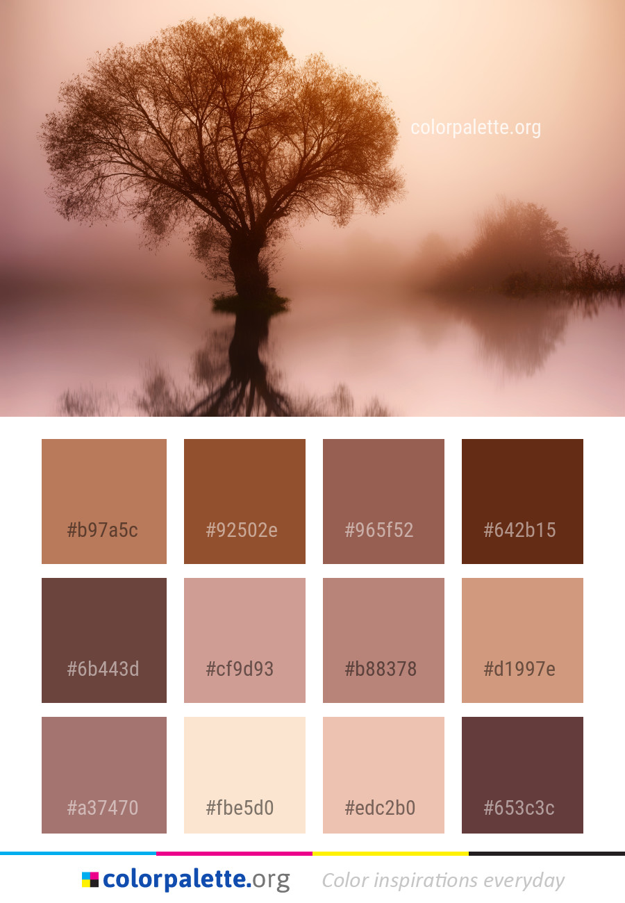 Nature Tree Light Color Palette | colorpalette.org