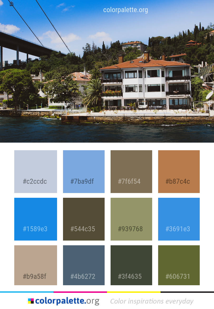 Water Body Of Sky Color Palette | colorpalette.org